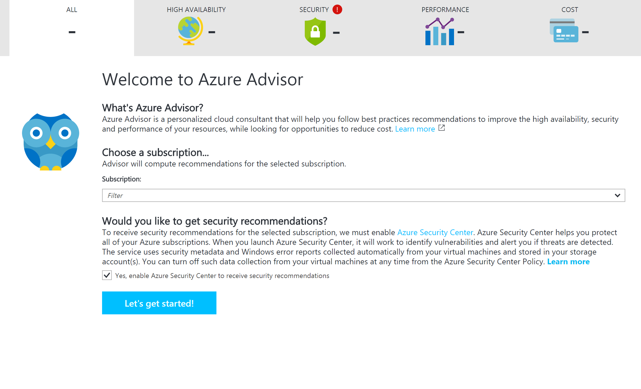Azure Advisors – Marc Kean
