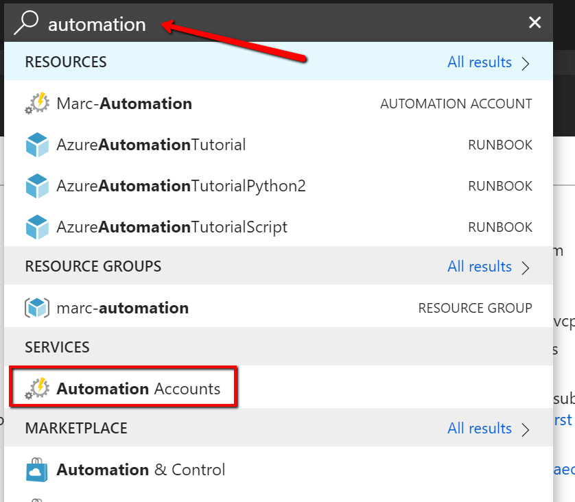 Azure Automation DSC Config example – Marc Kean